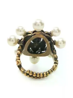 Gucci 2010s Rhinestone-embellished Ring