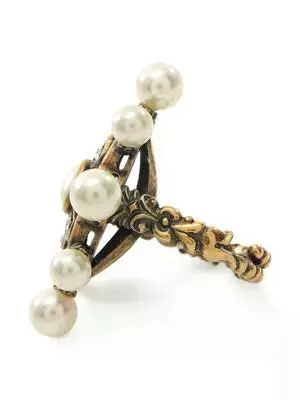 Gucci 2010s Rhinestone-embellished Ring