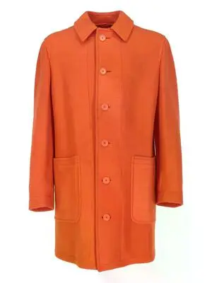 ROMEO GIGLI 1990s Single-breasted Wool Coat