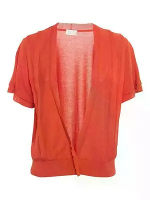 Women's V Neck Short Sleeve Cardigans
