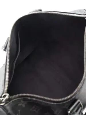 LOUIS VUITTON Keepall Bandoulière Two-way Duffle Bag - Black