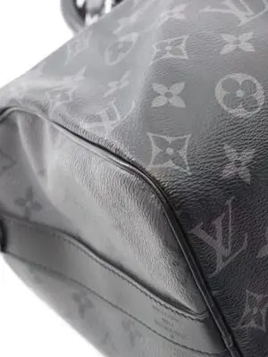 LOUIS VUITTON Keepall Bandoulière Two-way Duffle Bag - Black