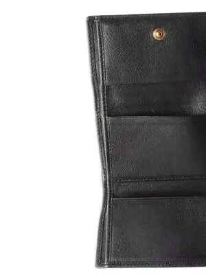 Gucci 10s Diana Bamboo Gg Trifold Wallet