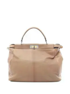 Fendi 2000s Large Peekaboo Tote Bag