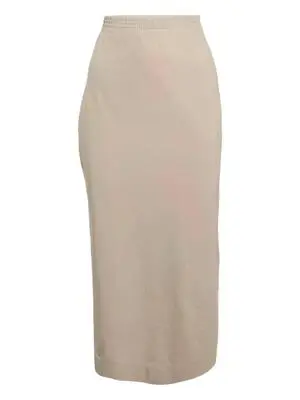 Max Mara Elasticated-waist Midi Skirt