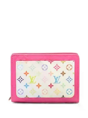 LOUIS VUITTON X Tm Portefeuil 2010s Monogram Empreinte Bi-fold Wallet - Pink