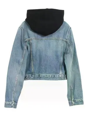 Alaïa 2010s Denim Hooded Jacket