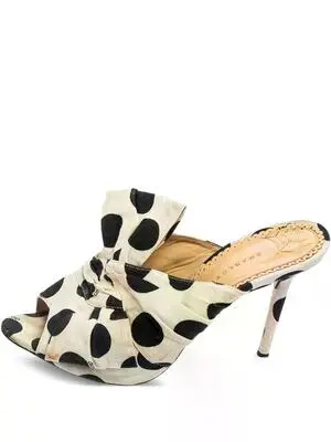 CHARLOTTE OLYMPIA 100mm Polka-Dot Bow Sandals