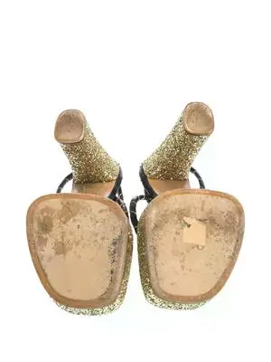 Marc Jacobs 140mm Glitter-embellished Platform Sandals