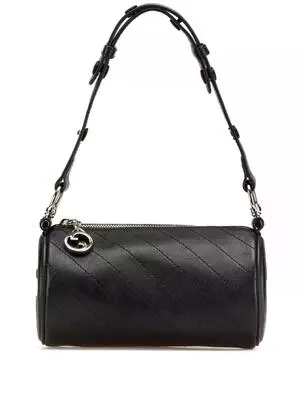 Gucci Mini Leather Blondie Shoulder Bag - Black