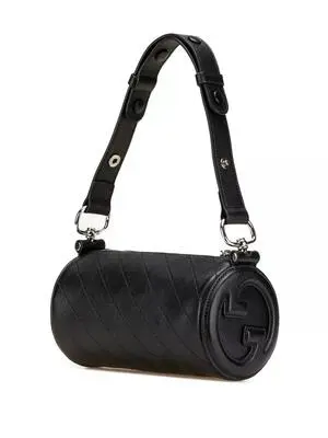 Gucci Mini Leather Blondie Shoulder Bag - Black