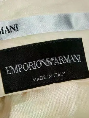 Emporio Armani 2024 Virgin Wool Trousers
