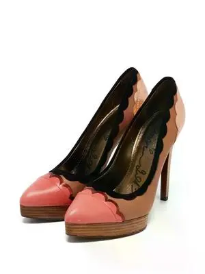 LANVIN 120mm Scalloped Pumps