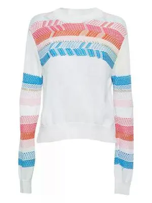 PETER PILOTTO Stripe-embroidered Sweater