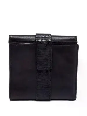 AIGNER Leather Trifold Wallet