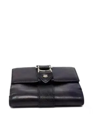 AIGNER Leather Trifold Wallet