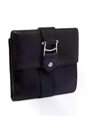 AIGNER Leather Trifold Wallet