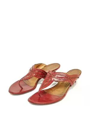FERRAGAMO 50mm Leather Sandals