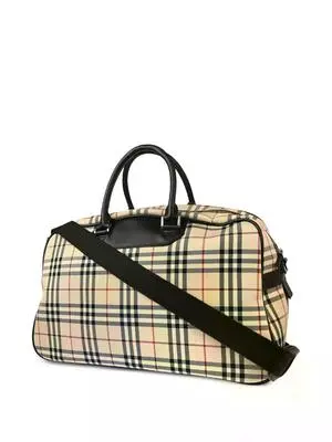 Burberry 1990-2000s Check Two-way Handbag