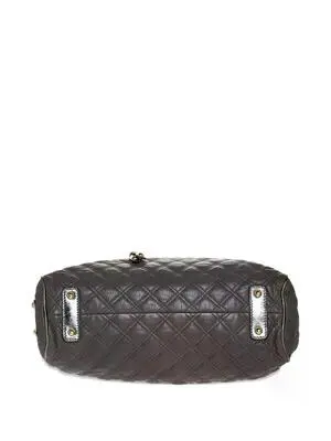 Marc Jacobs Quilted Leather Tote Bag - Grey