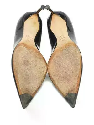 Dior 75mm Patent Leather Pointed-toe Pumps