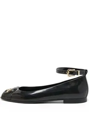 Fendi Logo Flats For Women