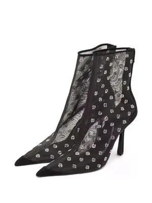 ALEXANDER WANG 2024 110mm Delphine Boots