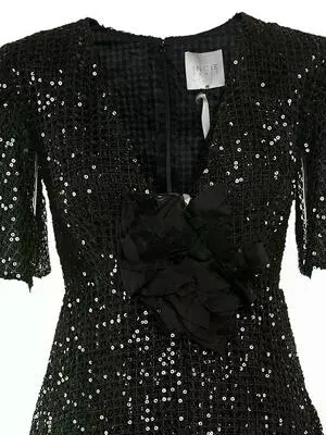 INGIE PARIS Lace Sequins Dress