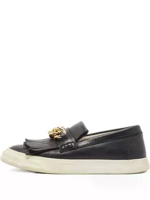 GIUSEPPE ZANOTTI Fringed Leather Sneakers