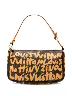 LOUIS VUITTON Monogram Graffiti Pochette Accessoires Shoulder Bag