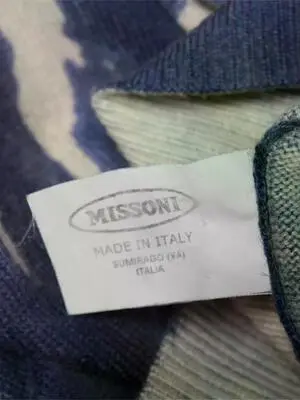 Missoni Tie-dye V-neck Cashmere Sweatshirt
