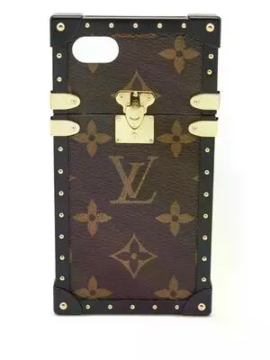 LOUIS VUITTON Eye-trunk Iphone 7 Case - Black
