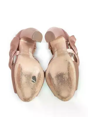 Miu Miu 110mm Knotted-detail Sandals