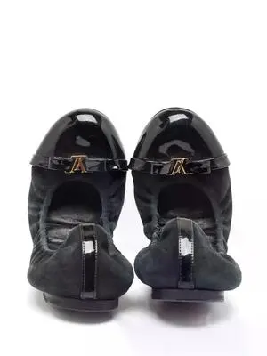 LOUIS VUITTON 2024 Suede Ballet Flats