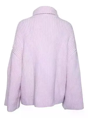 Nanushka Ribbed Wool-blend Turtleneck Sweater