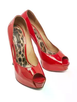 Dolce & Gabbana 140mm Leather Heeled Pumps