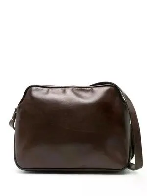 FERRAGAMO 1970s Leather Shoulder Bag