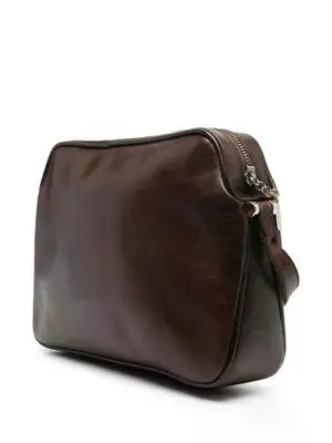FERRAGAMO 1970s Leather Shoulder Bag