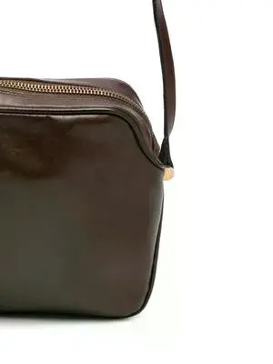 FERRAGAMO 1970s Leather Shoulder Bag