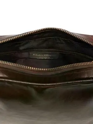 FERRAGAMO 1970s Leather Shoulder Bag