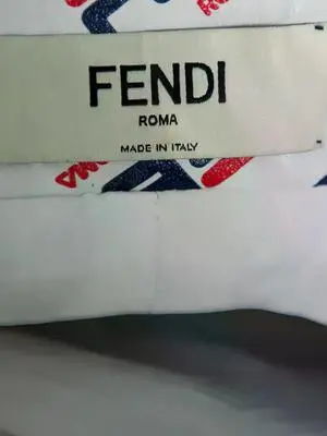 Fendi Roma All-over Logo-print Skirt