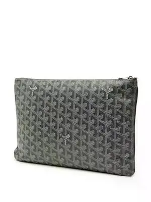 Goyard 2019 Ine Senat Mm Clutch Bag - Grey