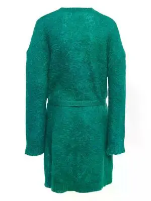 Zadig&Voltaire Belted Long Cardigan - Green