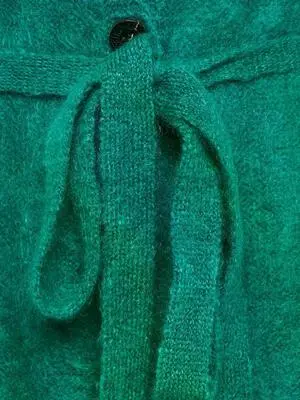 Zadig&Voltaire Belted Long Cardigan - Green
