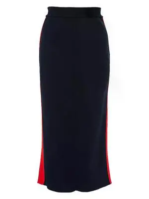 Stella McCartney Side-stripe Pencil Skirt