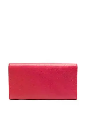 Balenciaga 2020s Leather Zip Wallet