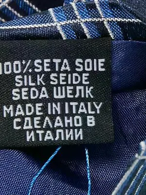 BOSS Checked Silk Tie