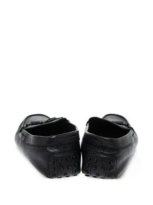 TOD'S Horsebit-detail Loafers - Black
