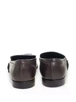 TOD'S Buckle-detail Leather Loafers