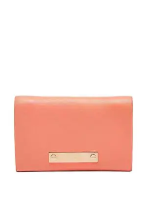 Chloé Logo-plaque Wallet - Orange